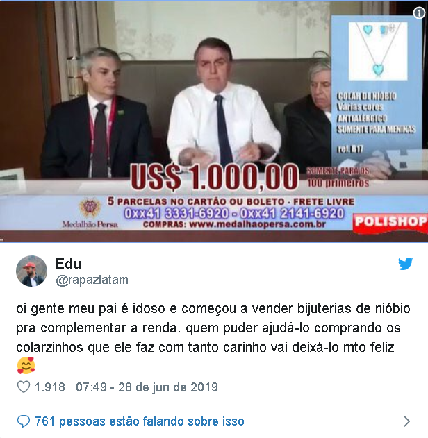 Nióbio: o que é e para que serve o metal preferido de Bolsonaro?